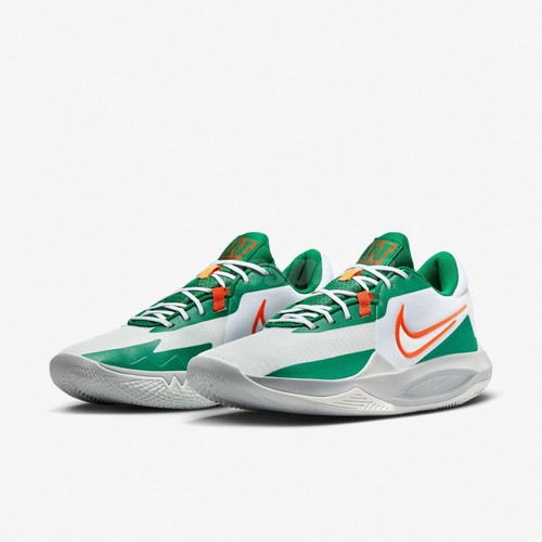Nike Precision VI 6 Malachite Safety Orange Men Basketball Shoes DD9535 ...