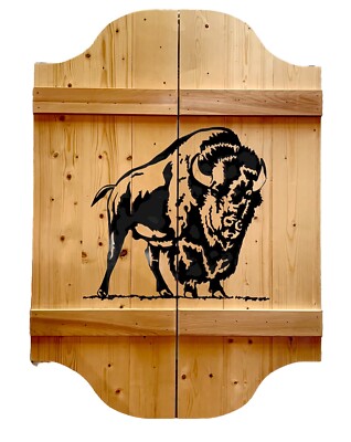 Swinging Doors Buffalo Bison Saloon Doors Bar Pub Cafe Western Rustic ...