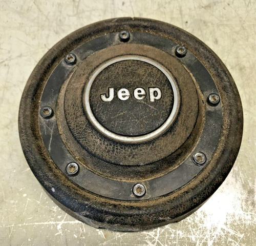 84-96 Jeep Cherokee Wrangler Gray Horn Button XJ YJ CJ MJ Laredo FREE ...