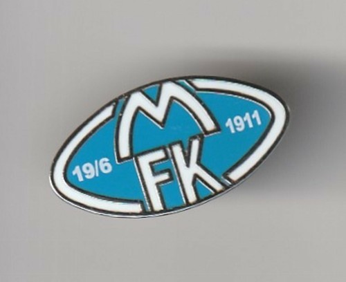 Molde FK ( Norway ) - lapel badge No.2 butterfly fitting | eBay UK