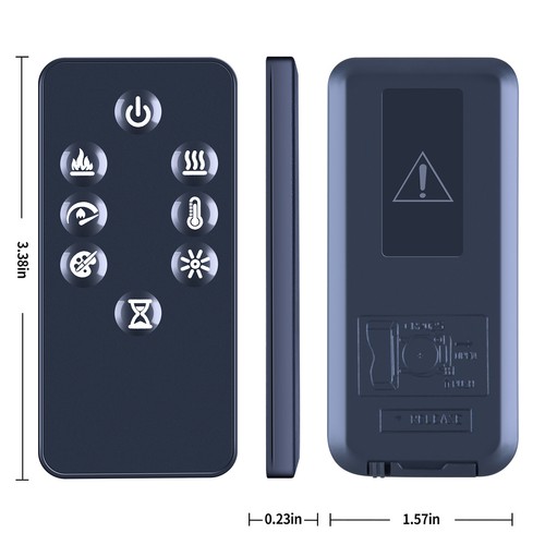 Replacement Remote Control For Dimplex Multi-Fire Plug-in Electric ...