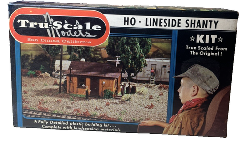 TRU-SCALE MODELS, NOS, A-201-129 LINESIDE SHANTY, With Cattle Guard | eBay