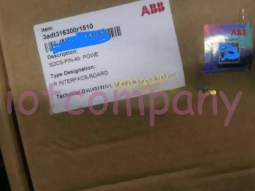 Brand new ABB SDCS-PIN-4B 3ADT316300R1510 power supply board | eBay