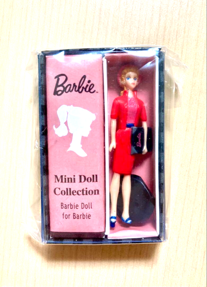 BANDAI Mini Doll Collection 2003 Set of 6 Tiny Barbie Dolls complete ...