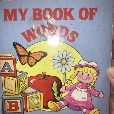 My Book Of Words, a First Little Golden Book By Rebecca Heller 1982 | eBay