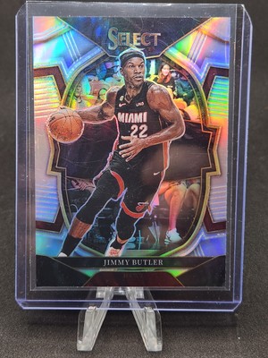 2022-23 Select Jimmy Butler Concourse Silver Prizm #8 Heat | eBay