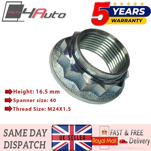 for BMW E36 E46 Z3 Z4 E81 E87 E90 GENUINE DRIVE SHAFT SPINDLE NUT REAR ...