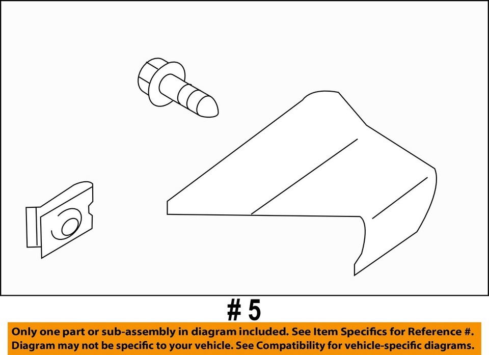 2015-2023 Ford Expedition Rear Cab Running Board Cap | FL3Z16N454CB ...