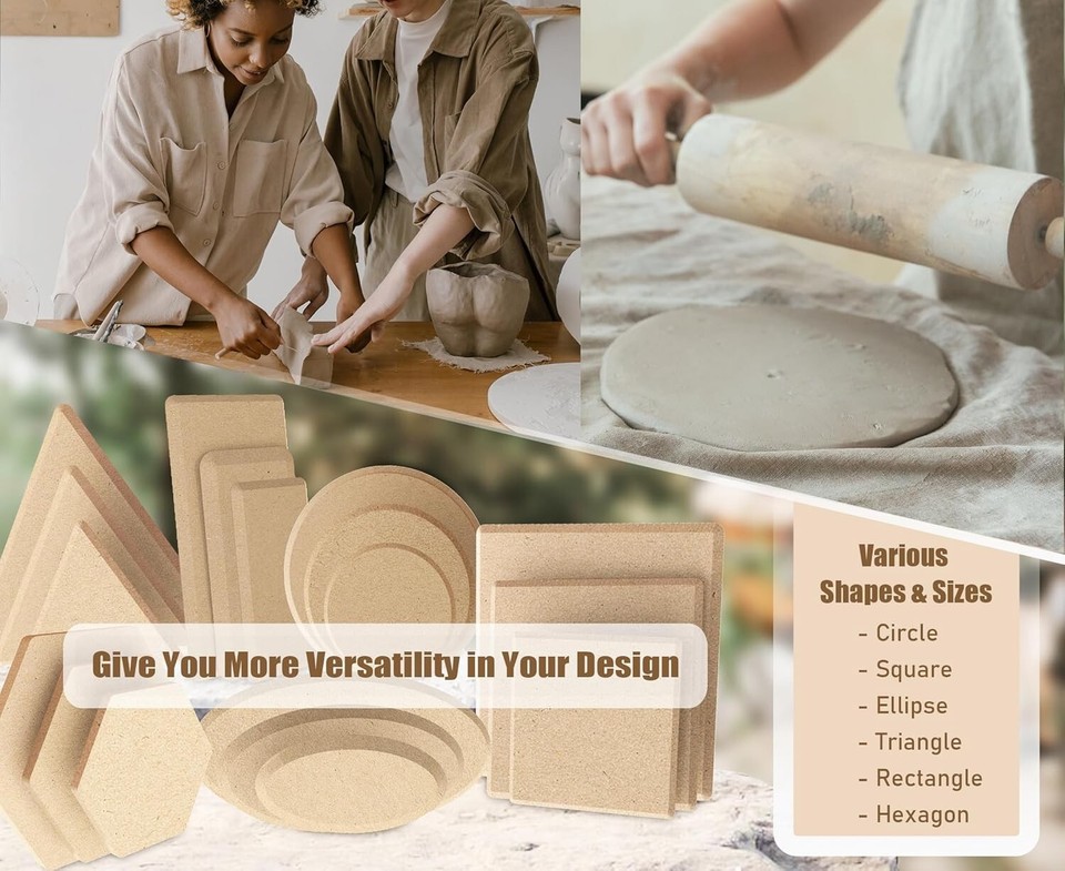 Ceramics Plate Forming Molds, Pottery Molds for Handbuliding Plates | eBay