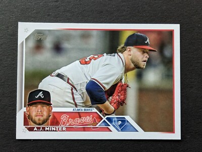 2023 Topps Baseball Series 1 #159 A.J. Minter Braves | eBay
