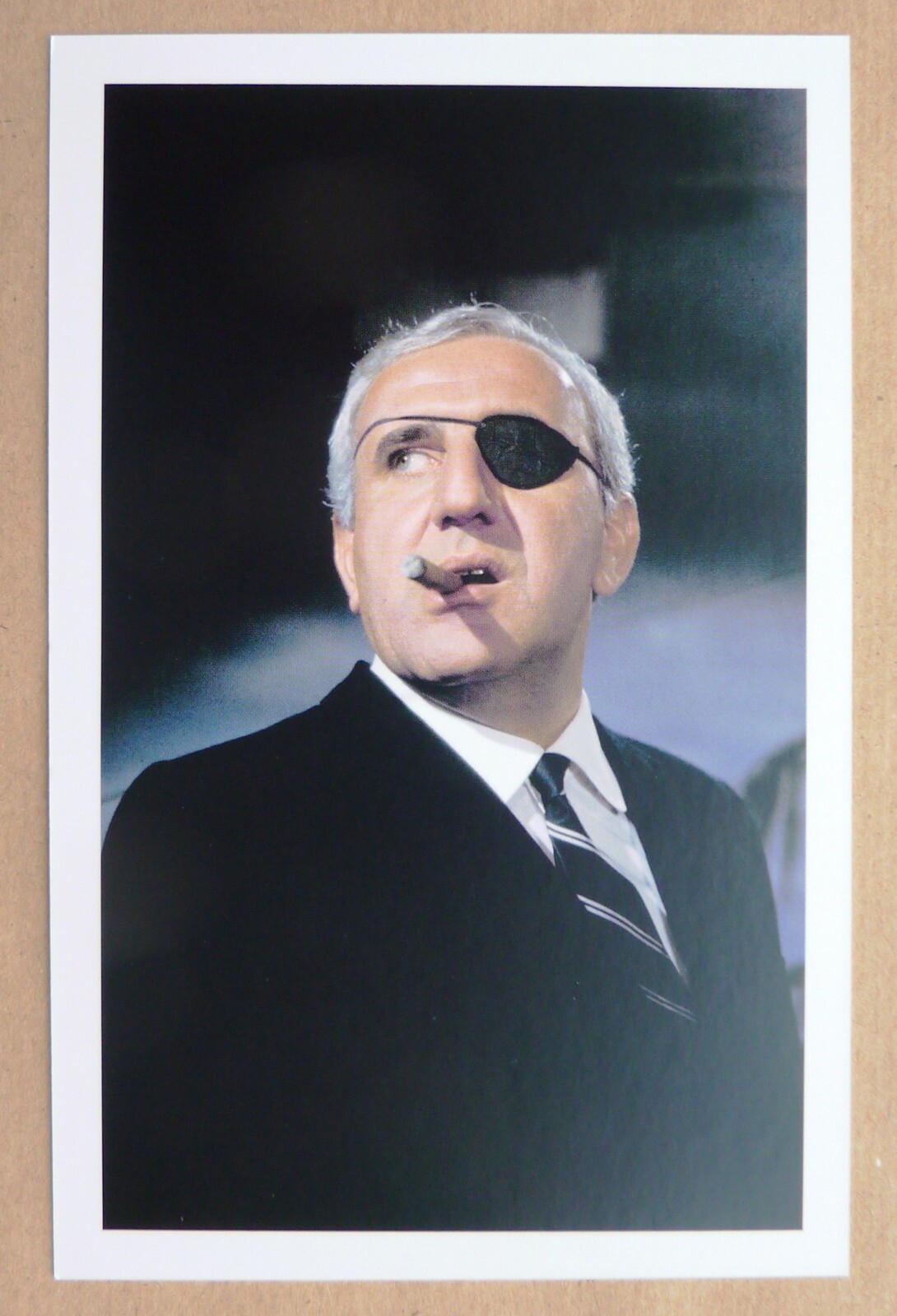 JAMES BOND 007 POSTCARD - THUNDERBALL, ADOLFO CELI AS EMILIO LARGO ...