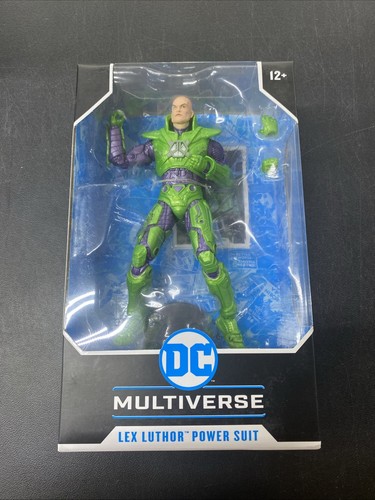 DC MULTIVERSE LEX LUTHOR IN POWER SUIT 7" Action Figure MCFARLANE ...