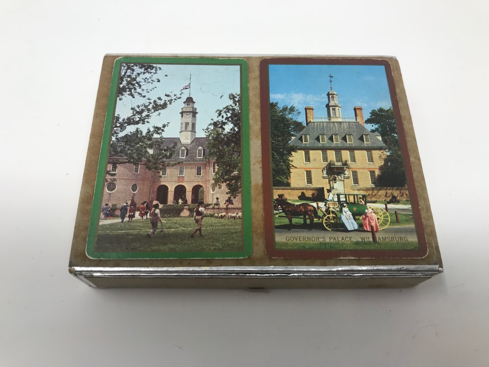 Two Decks of Vintage Playing Cards Governor's Palace & The Capital ...