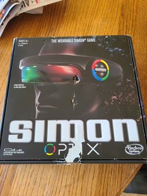 Simon OPTIX The Wearable Simon Game Hasbro Original Box READ | eBay
