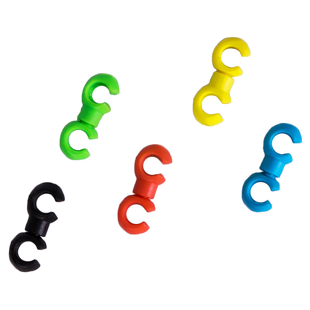 10Pcs Cable Clips Rotating Hooks MTB Bike Derailleur Cable Y1B8 | eBay ...