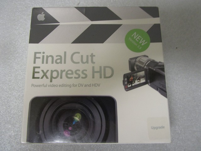 Apple Final Cut Express HD 3 (MA264Z/A) - Upgrade for Mac for sale ...