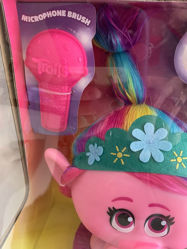 NEW TROLLS DREAMWORKS WORLD TOUR POPPY STYLING HEAD 11pcs NIB 12” | eBay