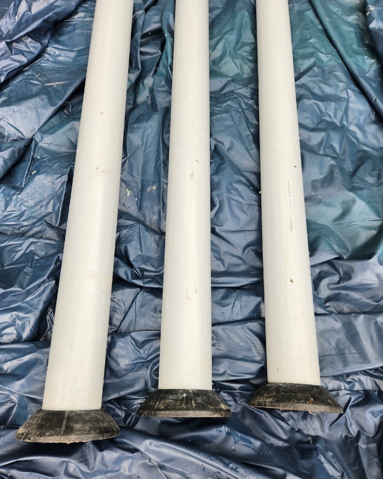 Used- Intex Pool Legs With Feet And Plastic Securing Tabs | eBay