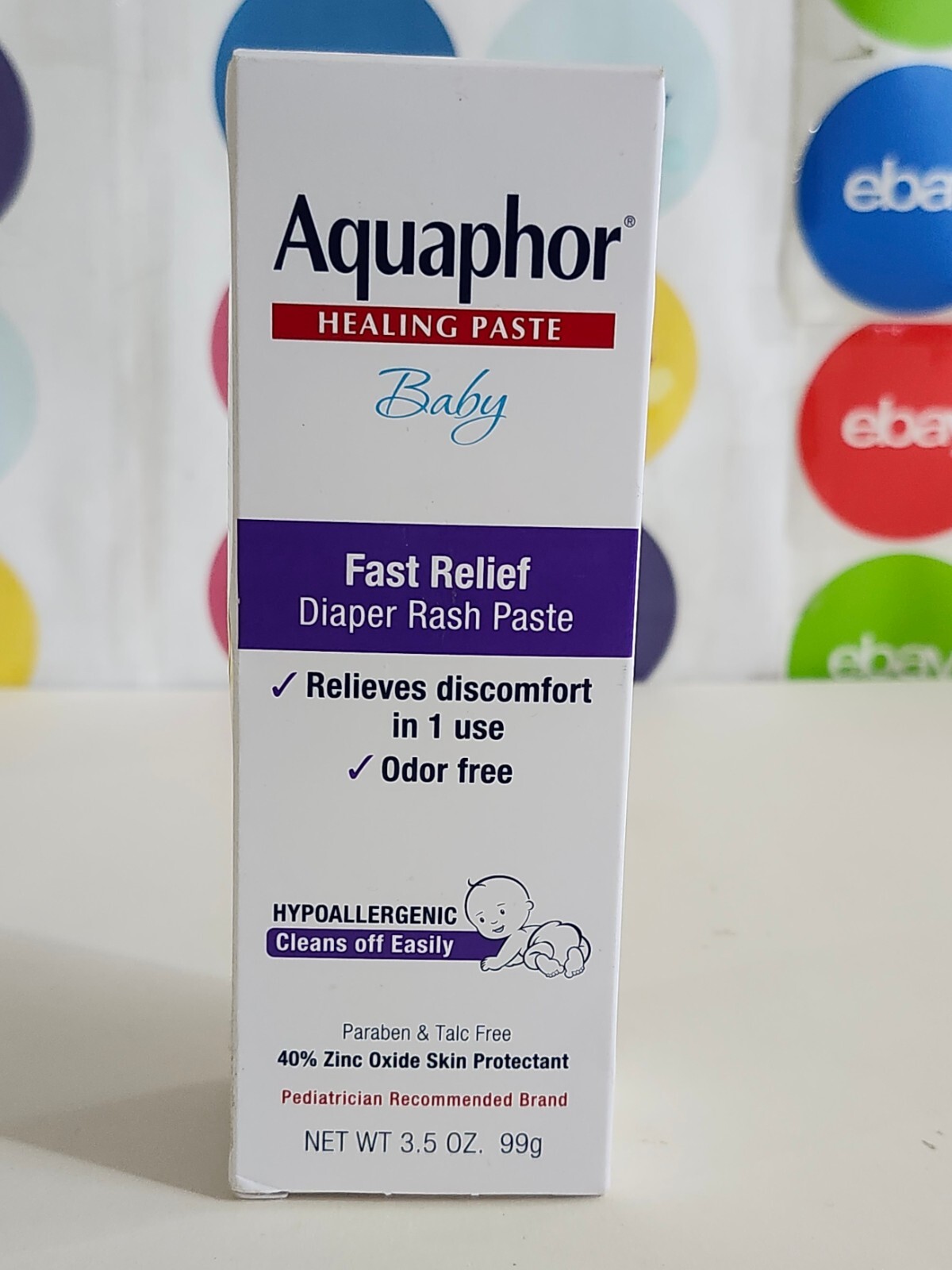 Aquaphor Baby Healing Paste For Serious Diaper Rash & Flare-ups 3.5 oz ...