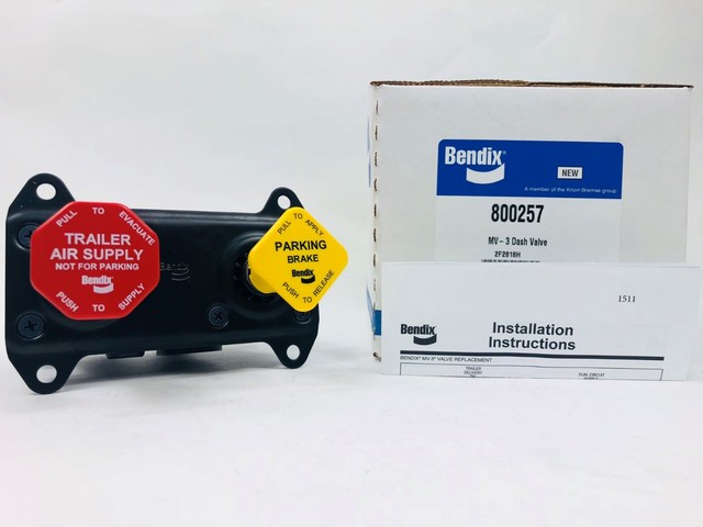 800257 Bendix Park Brake Valve Dash Control Valve Part # 800257 (b15 ...