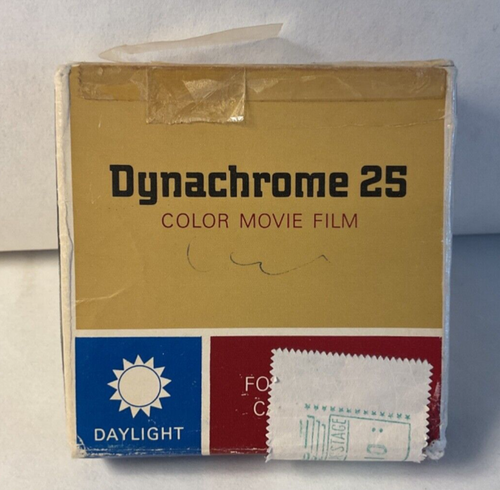 1967 Dynachrome 25 Color Movie Film Daylight ASA 25 8MM 25 feet EXPIRED ...