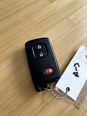 Toyota 3-BUTTON Smart Key Proximity Keyless Remote KEY FOB OEM Genuine ...