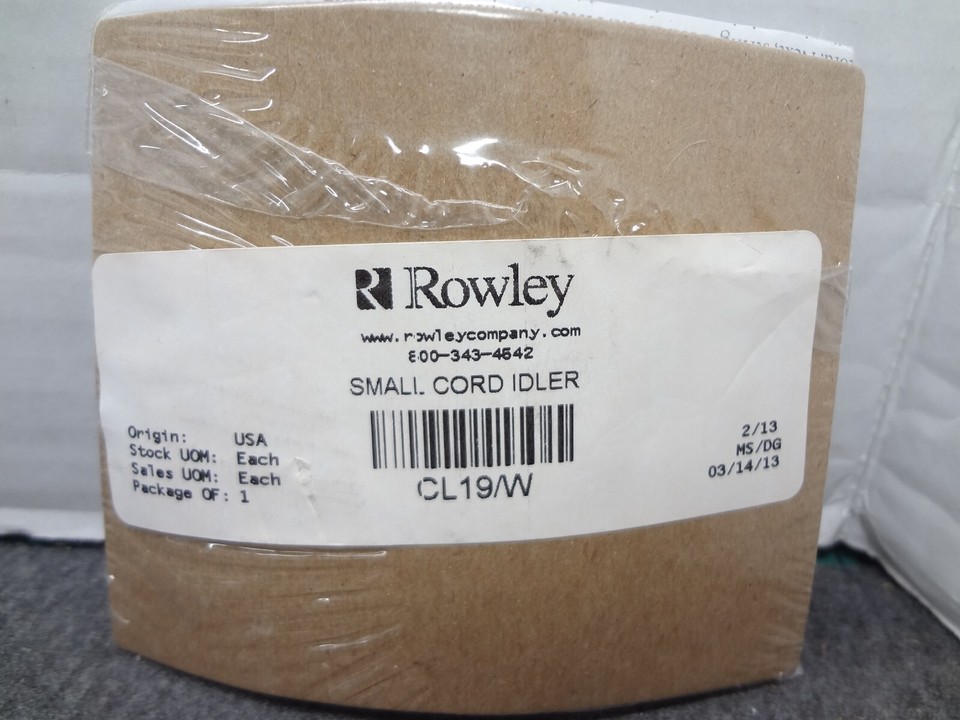 ROWLEY CL19 SMALL CORD IDLER for Roman Shades, White | eBay