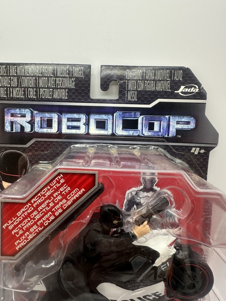 RoboCop 4" Pull Back Police Cruiser With RoboCop 3.0 Action Figure | eBay