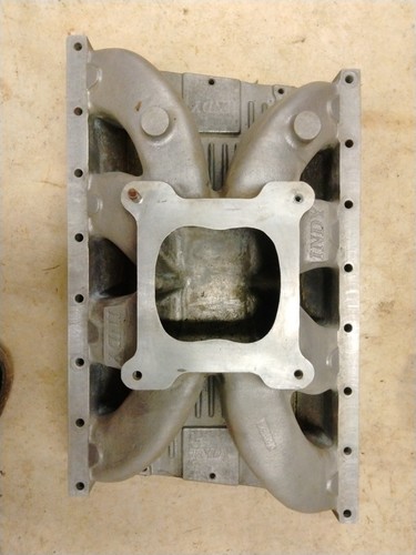 MOPAR INDY 426 HEMI Single 4 BBL Intake Manifold | P4532267 | Aluminum ...