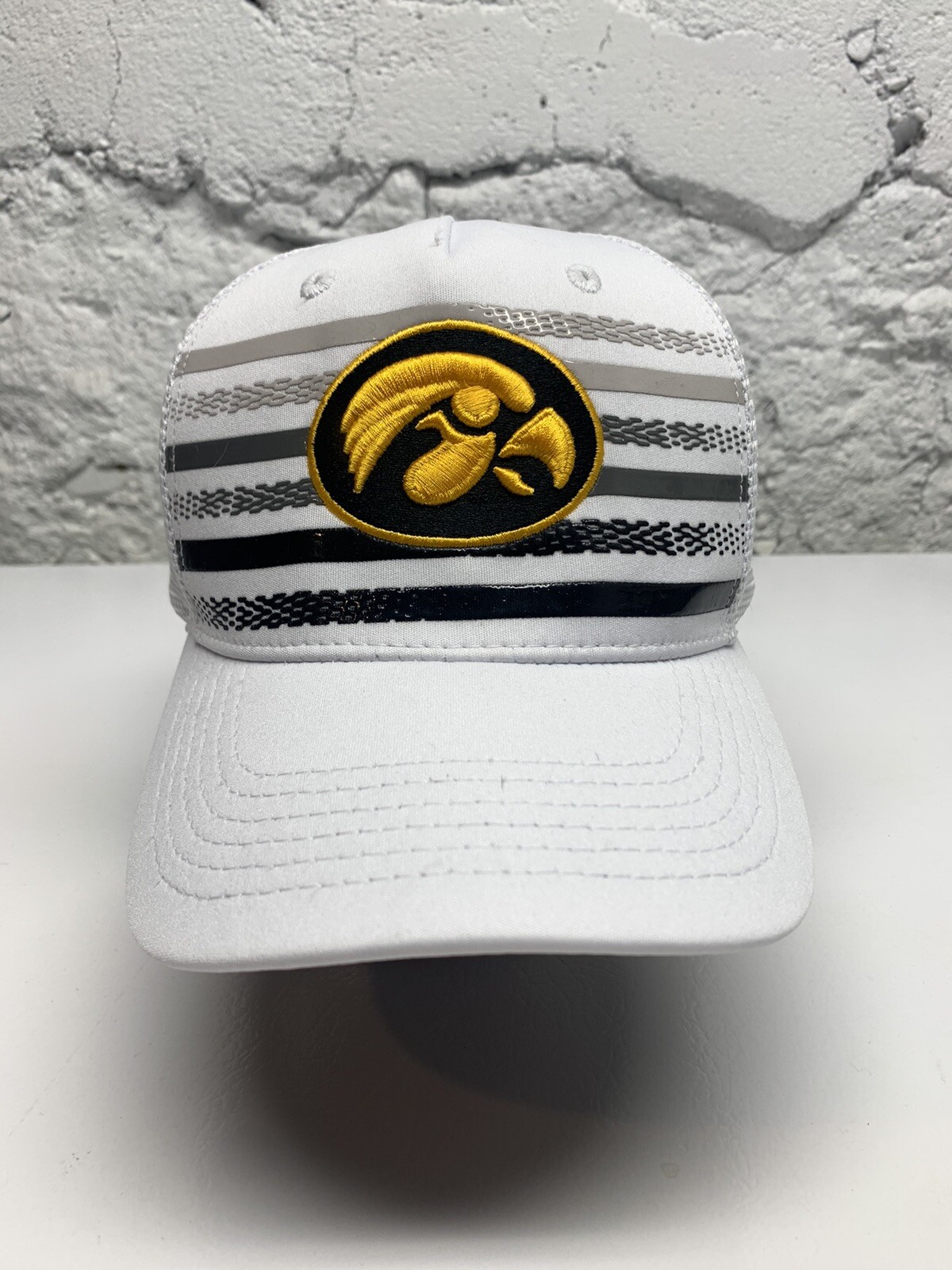 White Iowa Hawkeyes Hat Adjustable Top of the World Cap | eBay