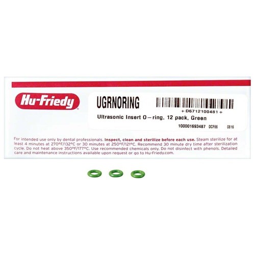 Hu-Friedy Dental O-Ring for Ultrasonic Insert UGRNORING UBLKORING 12/Pk ...