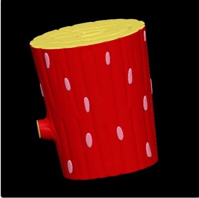 UNPAINTED Ren & Stimpy LOG 3d Printed Model | eBay