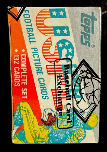 1985 Topps USFL football set BBCE sealed Sam Mills Doug Flutie ROOKIE ...