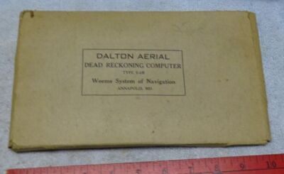 * Vintage- 1944 - WWII - WEEMS - Dalton DEAD RECKONING Computer - E-6B ...