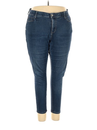 Ava & Viv Women Blue Jeans 18 Plus | eBay