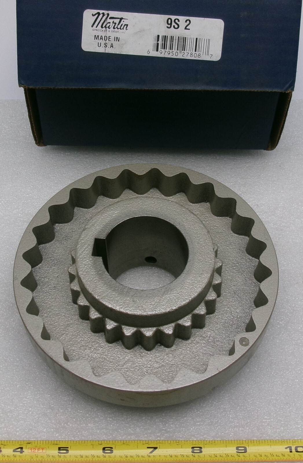 MARTIN SPROCKET & GEAR 9S 2 Quadra flex Coupling Flange #679B | eBay