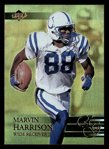 Marvin Harrison 2000 Collector's Edge EG Card #147 Indianapolis Colts ...