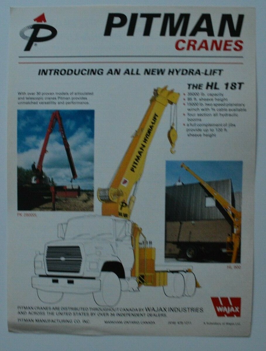 Pitman Crane