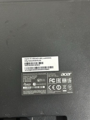 ACER Aspire Z1-602 All-in-One PC Windows 10 4Gb RAM 500Gb HDD | eBay UK