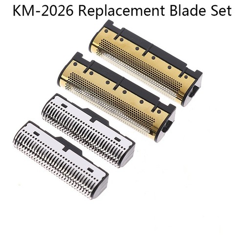 Shaver Replacement Cutter Net+Cutter Head for KM-2026 Washable Shaving ...