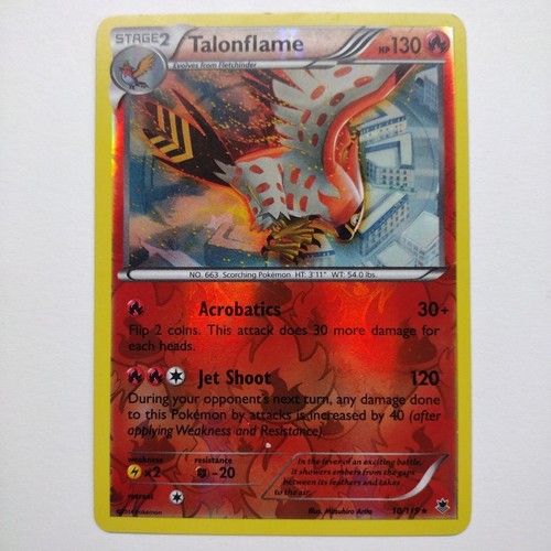 Pokemon XY Phantom Forces Talonflame Rare Reverse Holo 10/119 | eBay