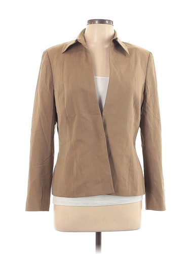 Classiques Entier Women Brown Wool Blazer 12 Petites | eBay