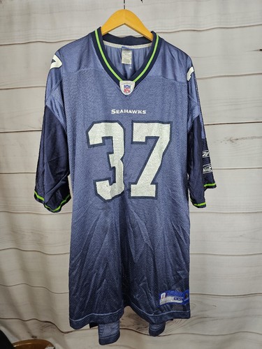 Shaun Alexander Seattle Seahawks NFL Authentic Jersey #37, Men’s Size ...
