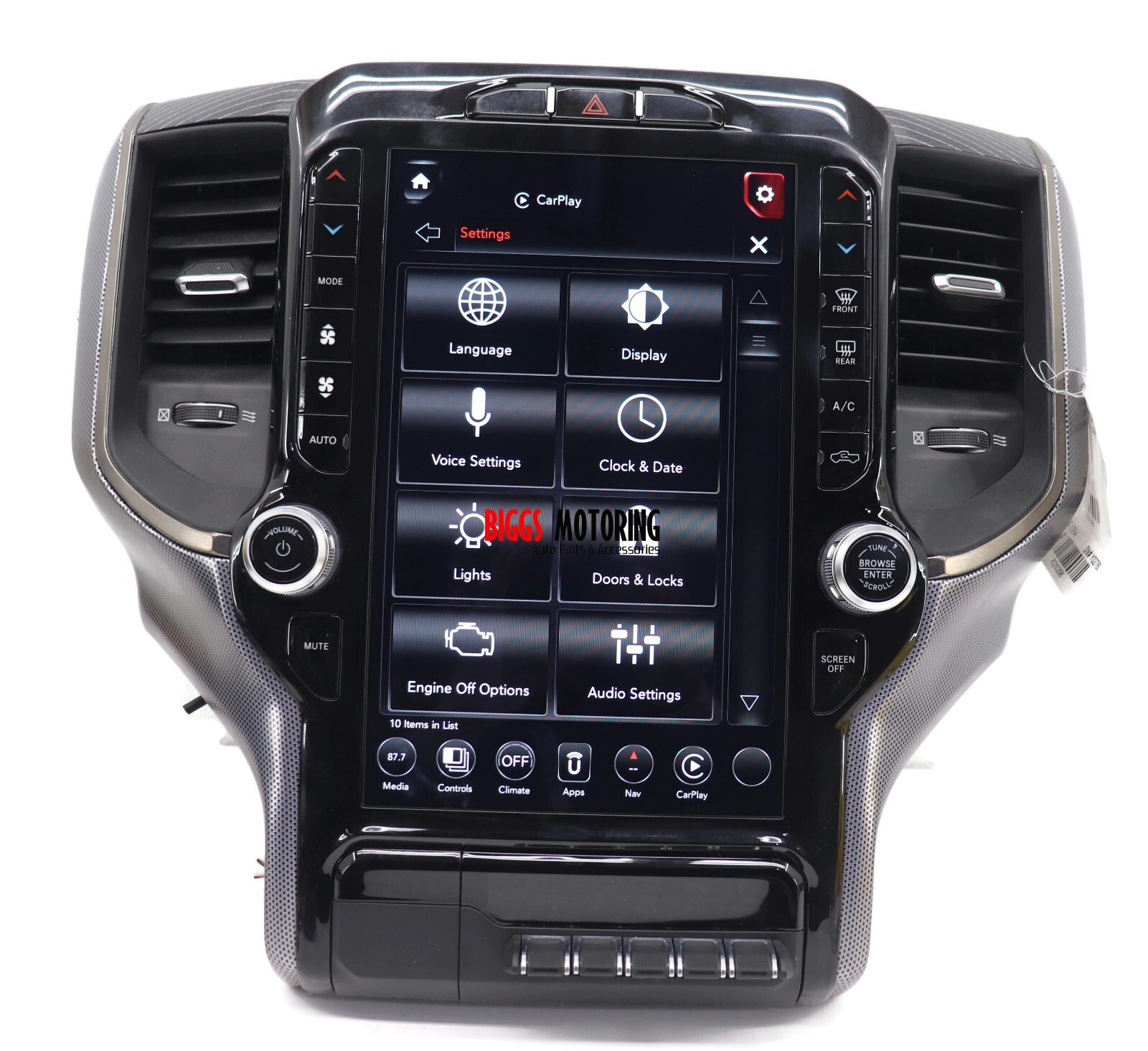 19-24 Dodge Ram 3500 Radio Dash Uconnect Touch Display Screen ...