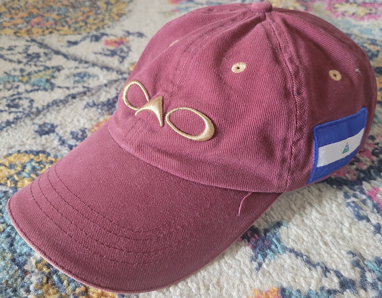 CAO CRIOLLO Cigar Baseball Hat Cap Adjustable Strap red Cotton flag ...