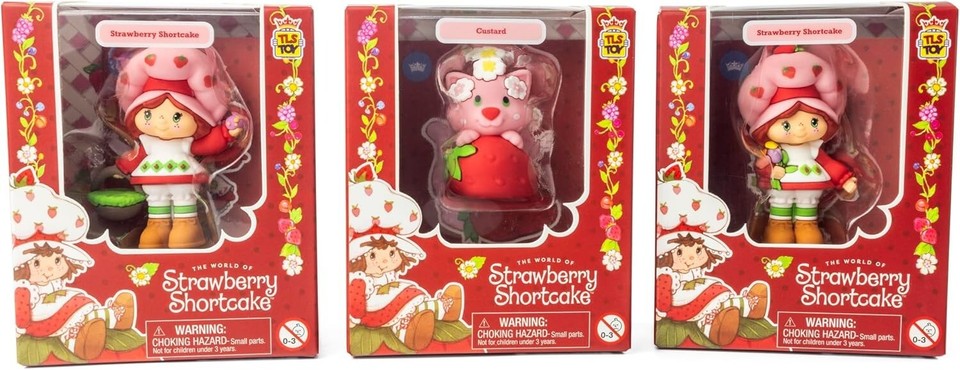 The World of Strawberry Shortcake Spring Easter Series Lot of 3 CheeBee ...