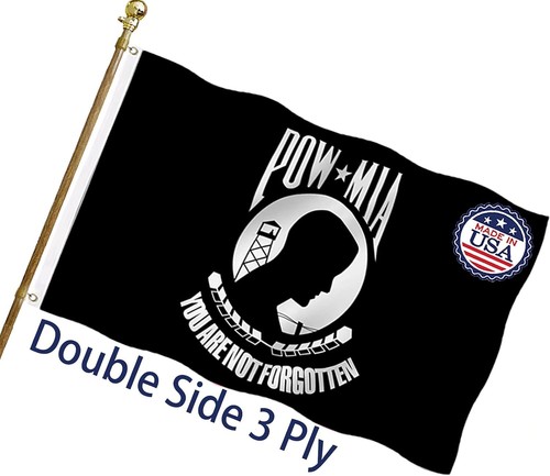 Pow Mia Flag 2x3 Ft Outdoor Heavy Duty Polyester Military Pow Flags ...