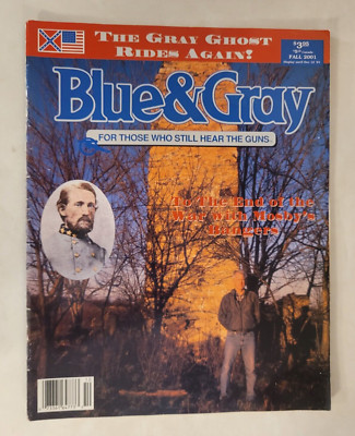 Blue & Gray Magazine, Fall 2001, Volume XIX, Issue 1 | eBay