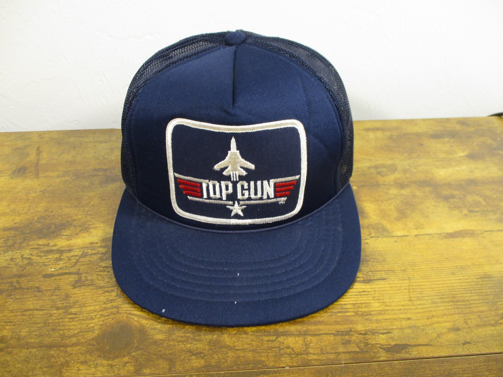 Vintage Top Gun Snapback Hat Cap Adult Patch 1980s Me… - Gem