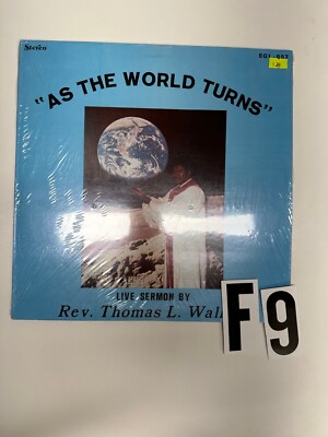 Rev. Thomas L. Walker As the world turns Record LP original Album vinyl ...